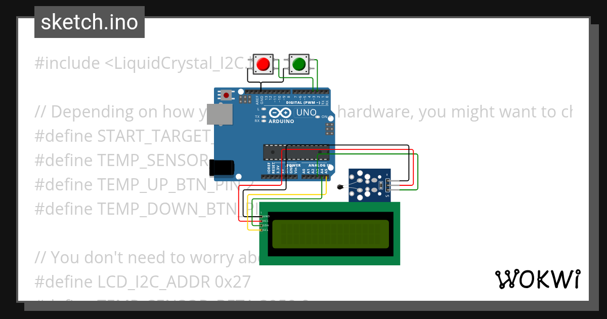 Fine and rough value adjustment button - Wokwi ESP32, STM32, Arduino Simulator