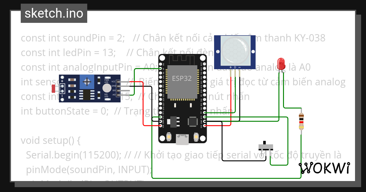 LÊ ThỊ NgỌc Mai Wokwi Esp32 Stm32 Arduino Simulator 8164
