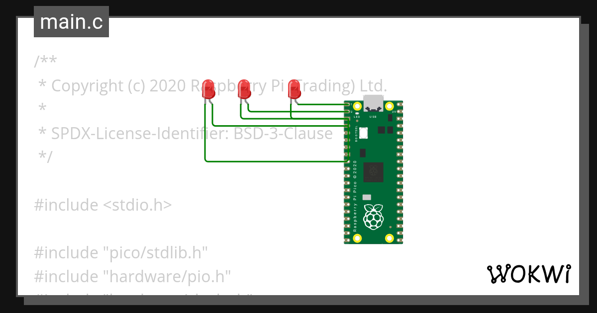 Pio Blink Wokwi Esp32 Stm32 Arduino Simulator 8940