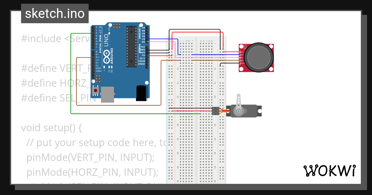 Joystick - Wokwi ESP32, STM32, Arduino Simulator