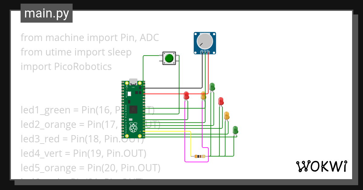 PROJET LEGO - Wokwi ESP32, STM32, Arduino Simulator