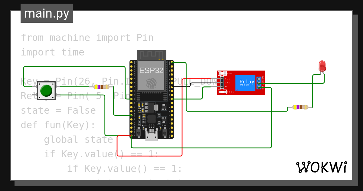 灯 Copy 2 Wokwi Esp32 Stm32 Arduino Simulator