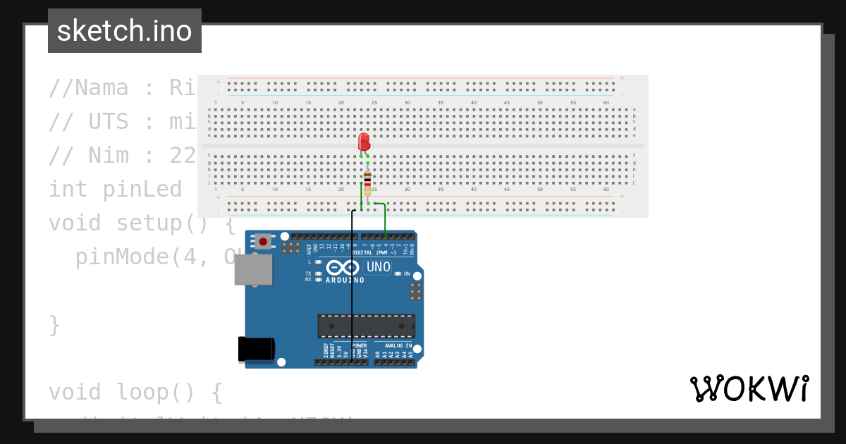 Soal No 6 Rizqi Zaidaan Sabiq Wokwi Esp32 Stm32 Arduino Simulator 7477