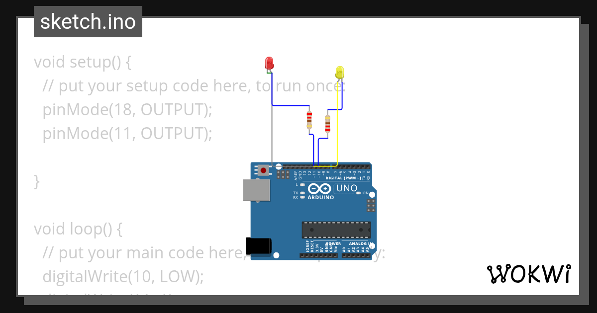 Ejercicio 1 LED - Wokwi ESP32, STM32, Arduino Simulator Ejercicio 1 LED - Wokwi ESP32, STM32, Arduino Simulator