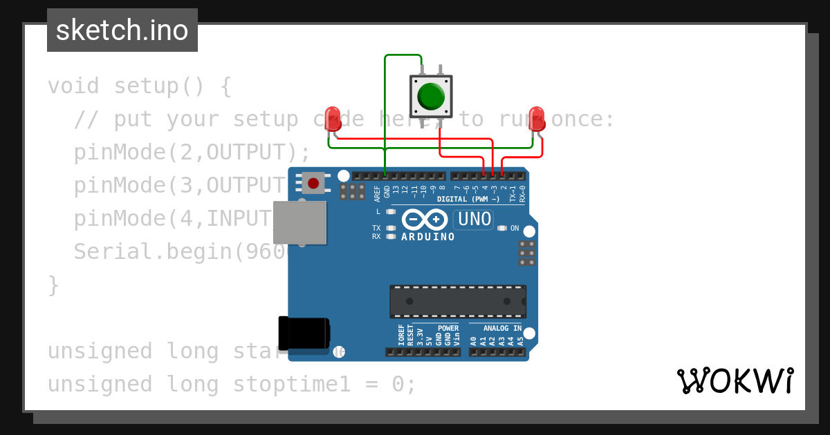 Controll Lights Twinkle Wokwi Esp32 Stm32 Arduino Simulator
