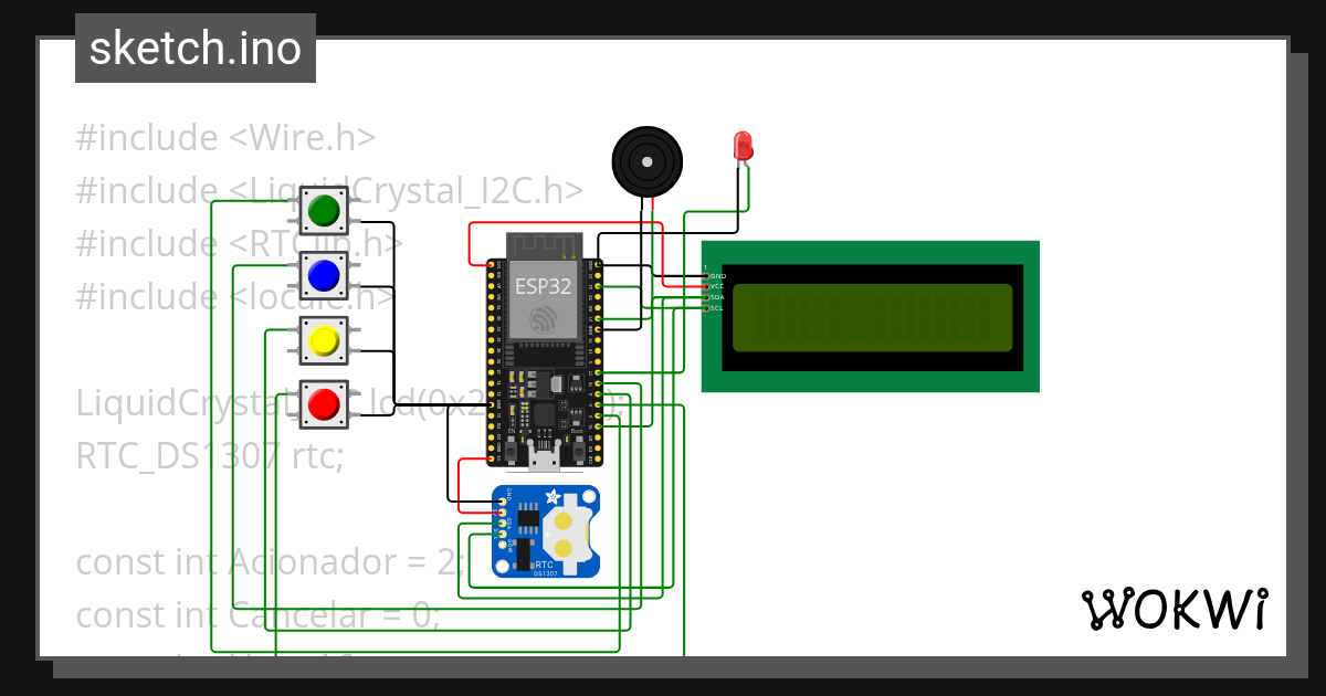 Dispensador - Caio - Wokwi ESP32, STM32, Arduino Simulator