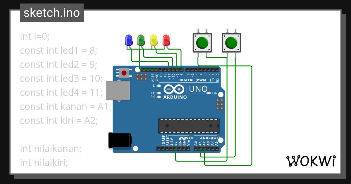 Belajar Fungsi Void Wokwi Esp32 Stm32 Arduino Simulator