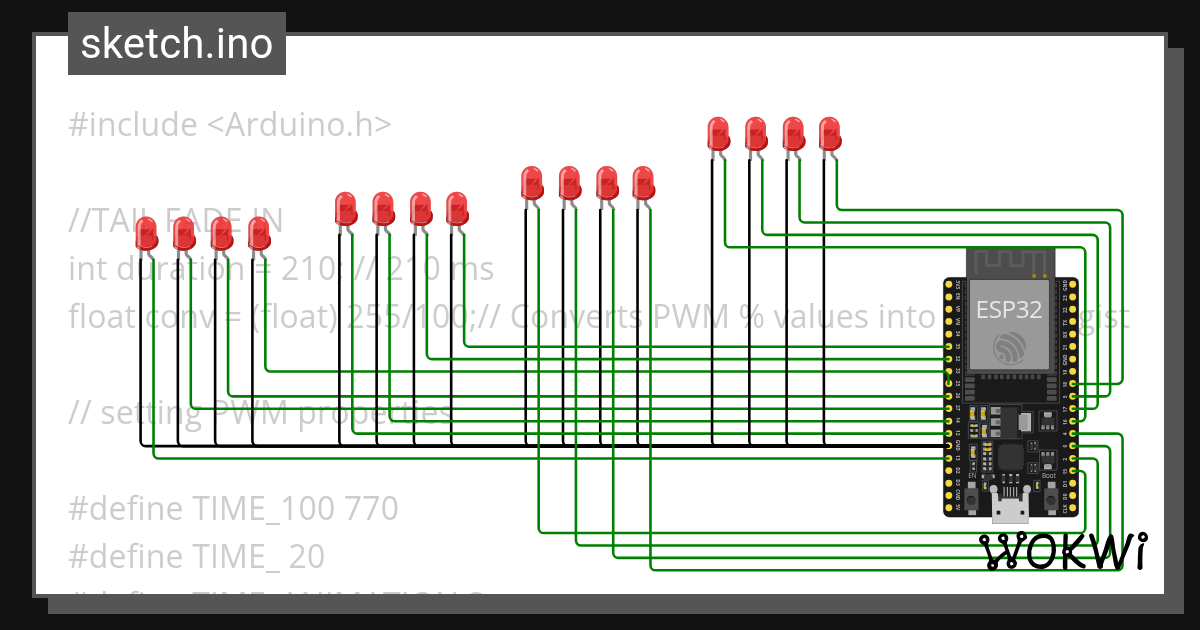 led swipe copy - 16 led swipe Copy (2) - Wokwi ESP32, STM32, Arduino ...