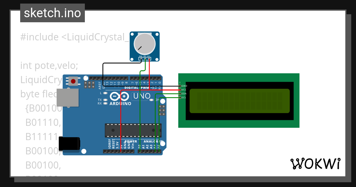 Lcd Crear Flechaformas Wokwi Esp32 Stm32 Arduino Simulator 6405