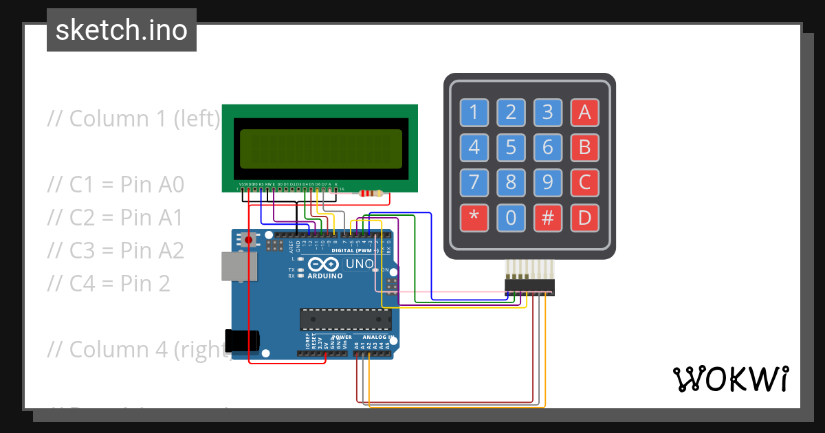 Keypad With Lcd Wokwi Esp32 Stm32 Arduino Simulator 1005