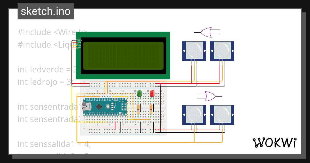 Actividad Valery 2 SIN INTERRUPTS - Wokwi ESP32, STM32, Arduino Simulator