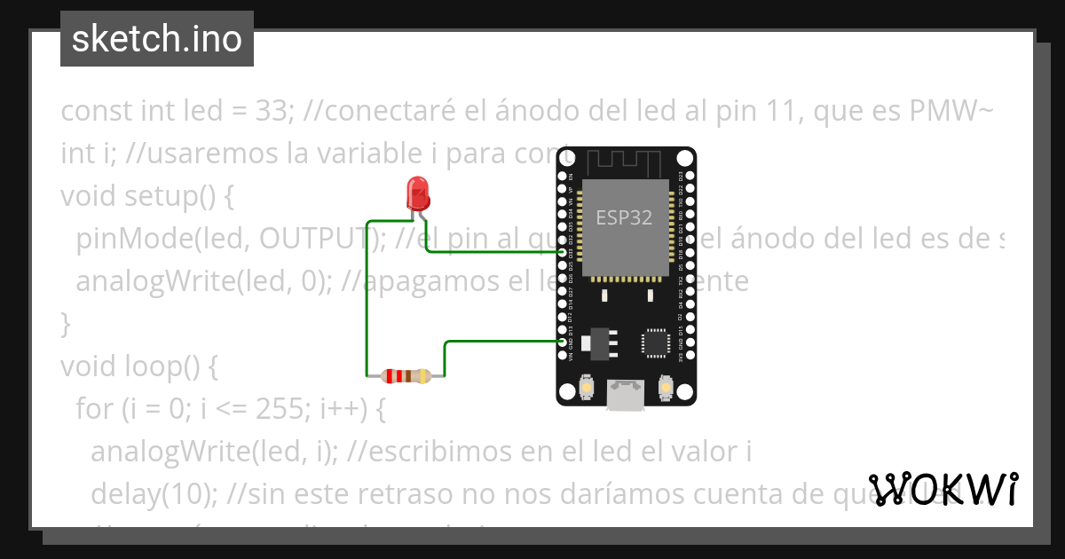 led a distita intensidad Copy - Wokwi ESP32, STM32, Arduino Simulator