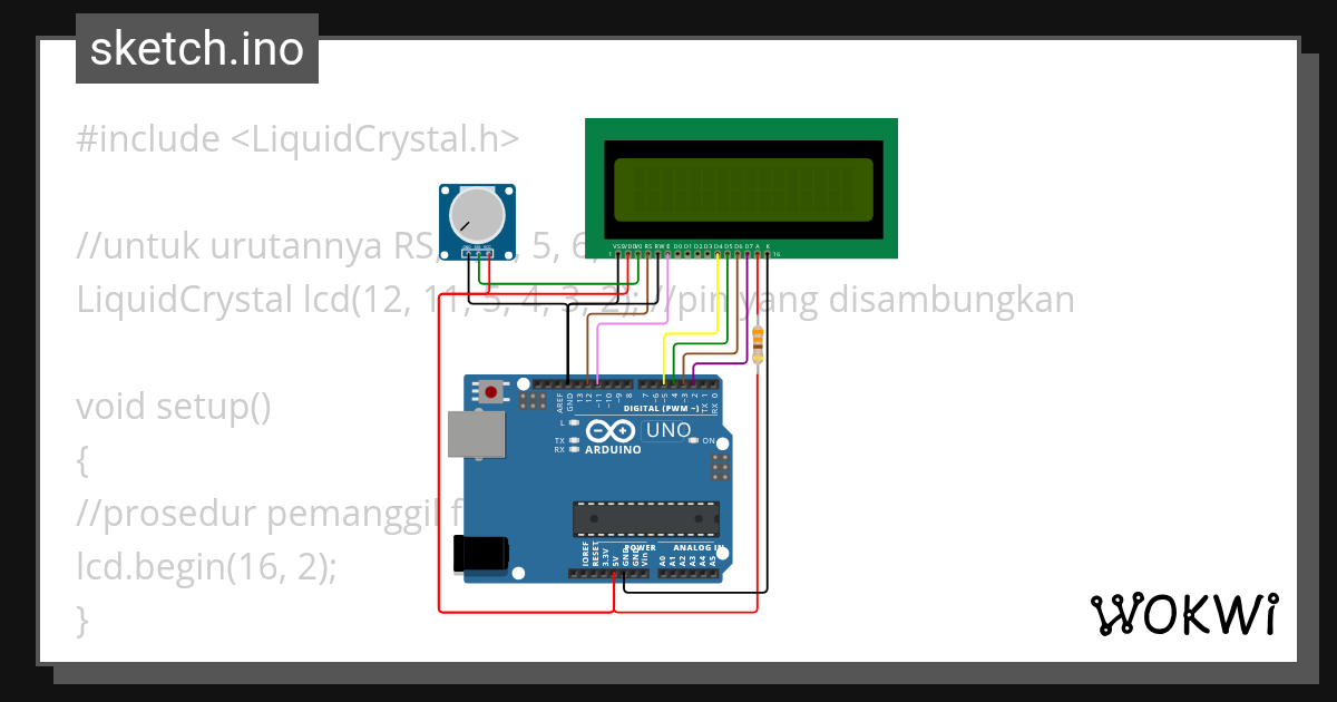 Lcd 16x2 Wokwi Esp32 Stm32 Arduino Simulator 4257