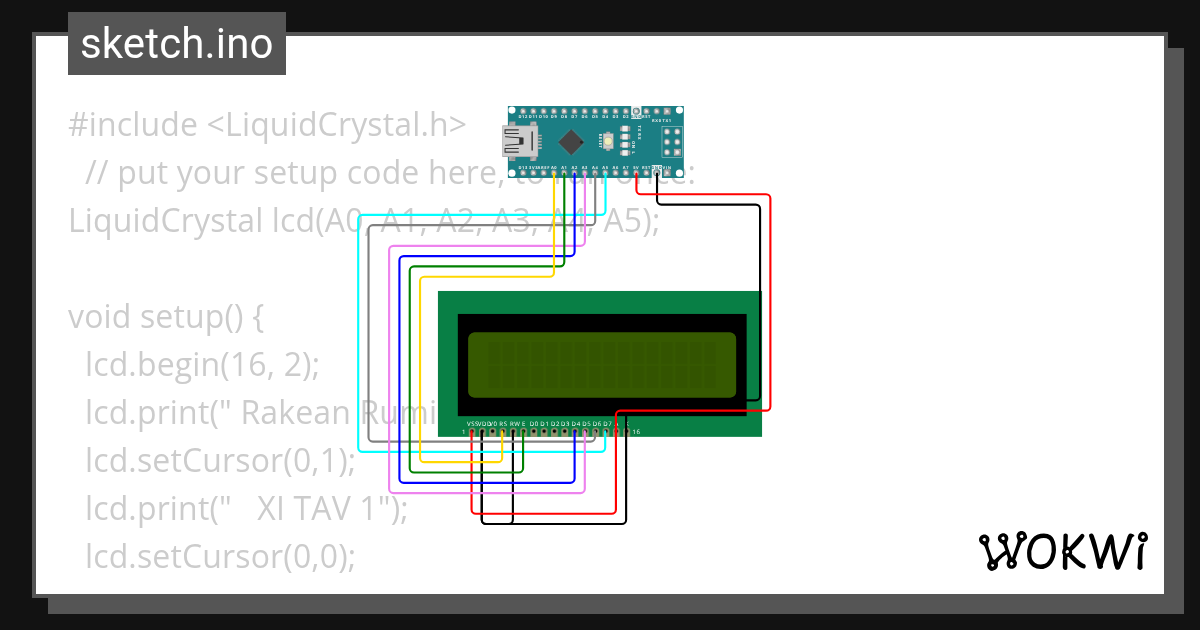 RAKEAN LAMP - Wokwi ESP32, STM32, Arduino Simulator RAKEAN LAMP - Wokwi ESP32, STM32, Arduino Simulator