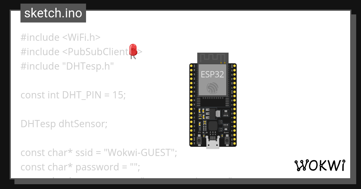led tugas - Wokwi ESP32, STM32, Arduino Simulator