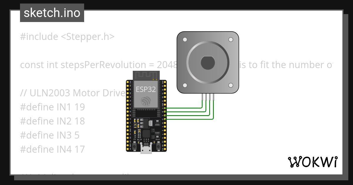 rizky stepper 1 wokwi - Wokwi ESP32, STM32, Arduino Simulator