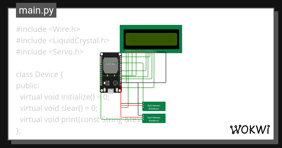 i2c led display Copy (2) - Wokwi ESP32, STM32, Arduino Simulator