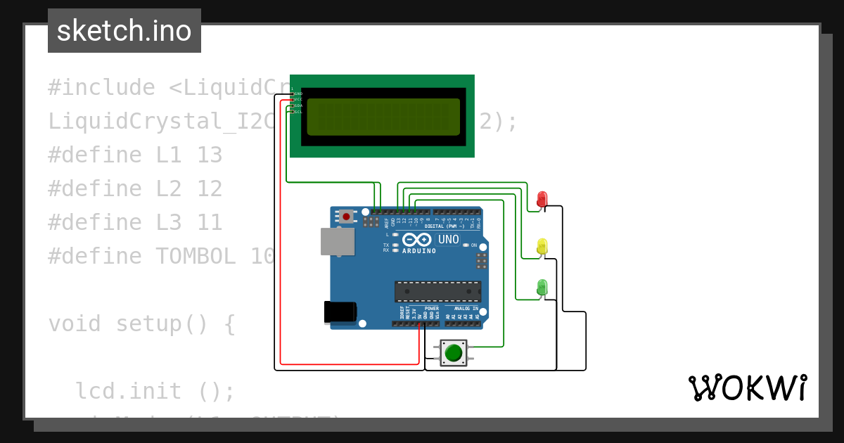 Latihan Lcd Wokwi Esp32 Stm32 Arduino Simulator 9005