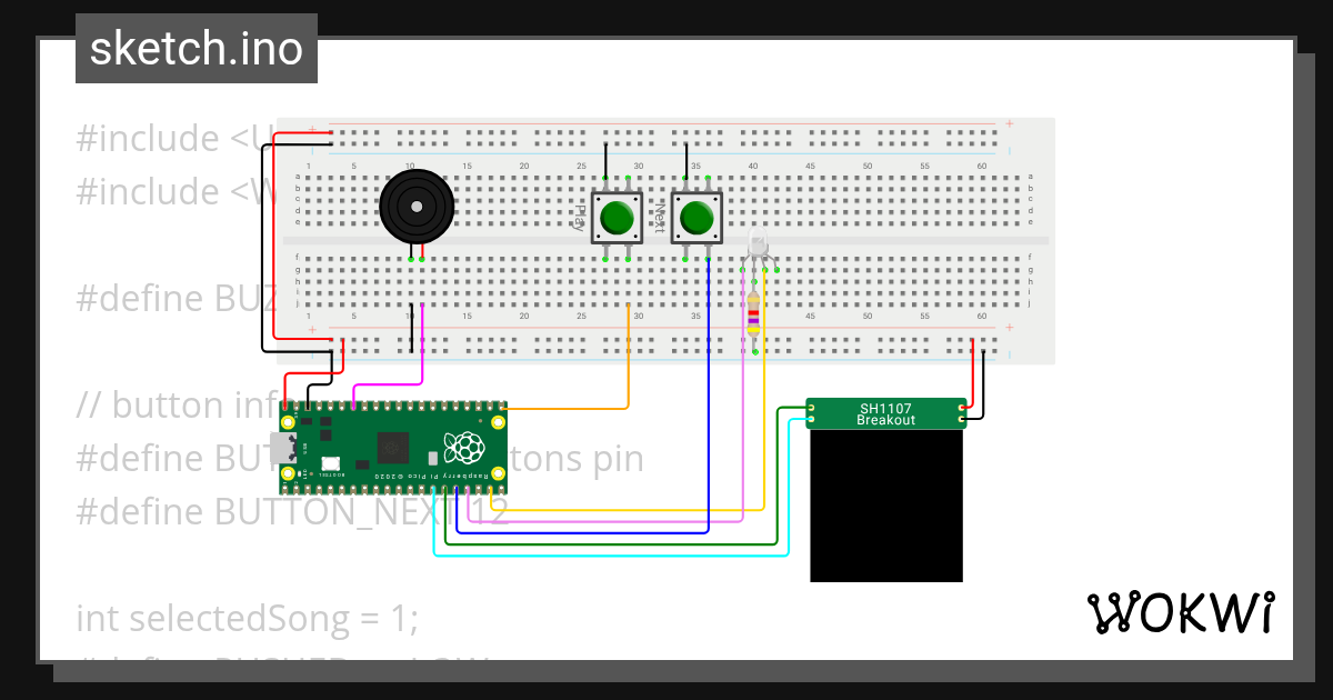 Buzzer Songs Copy 2 Wokwi Esp32 Stm32 Arduino Simulator
