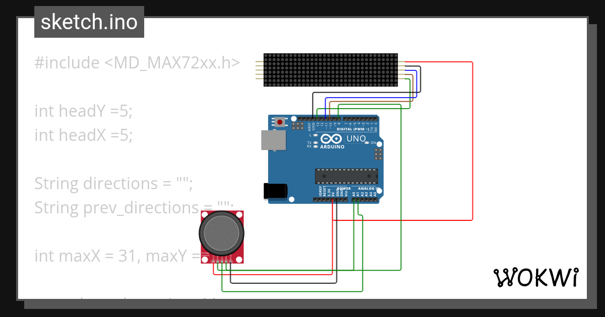joystick - Wokwi ESP32, STM32, Arduino Simulator