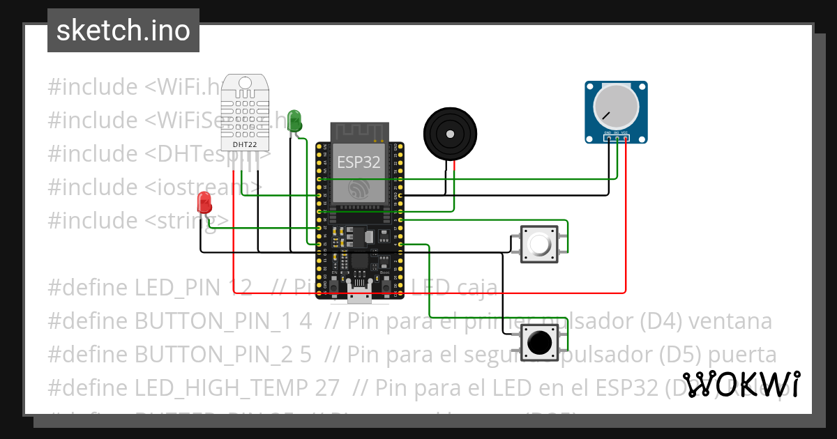 Prueba - Wokwi ESP32, STM32, Arduino Simulator