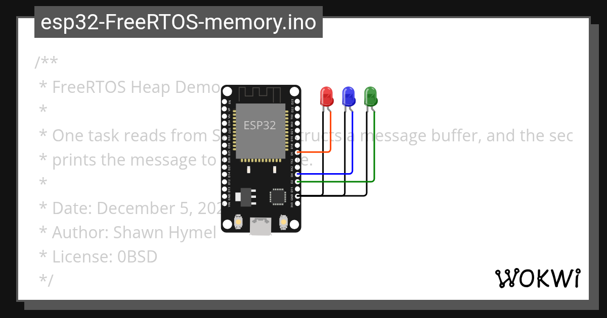 esp32-FreeRTOS-memory.ino - Wokwi ESP32, STM32, Arduino Simulator