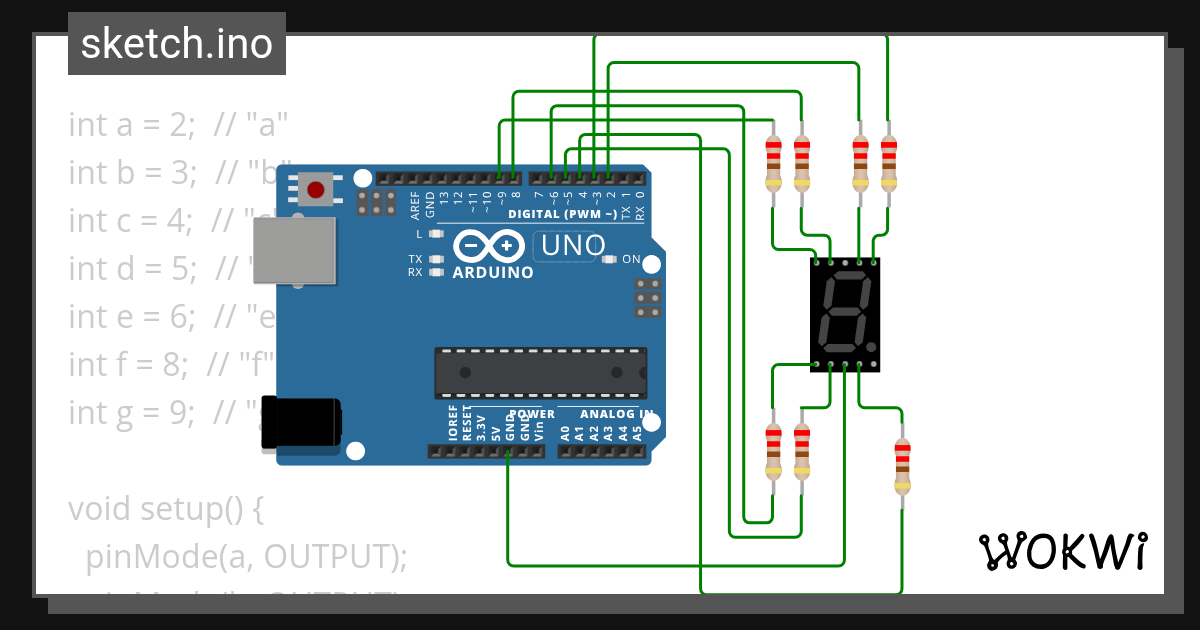 Knipperlicht Led Wokwi Esp32 Stm32 Arduino Simulator 8478