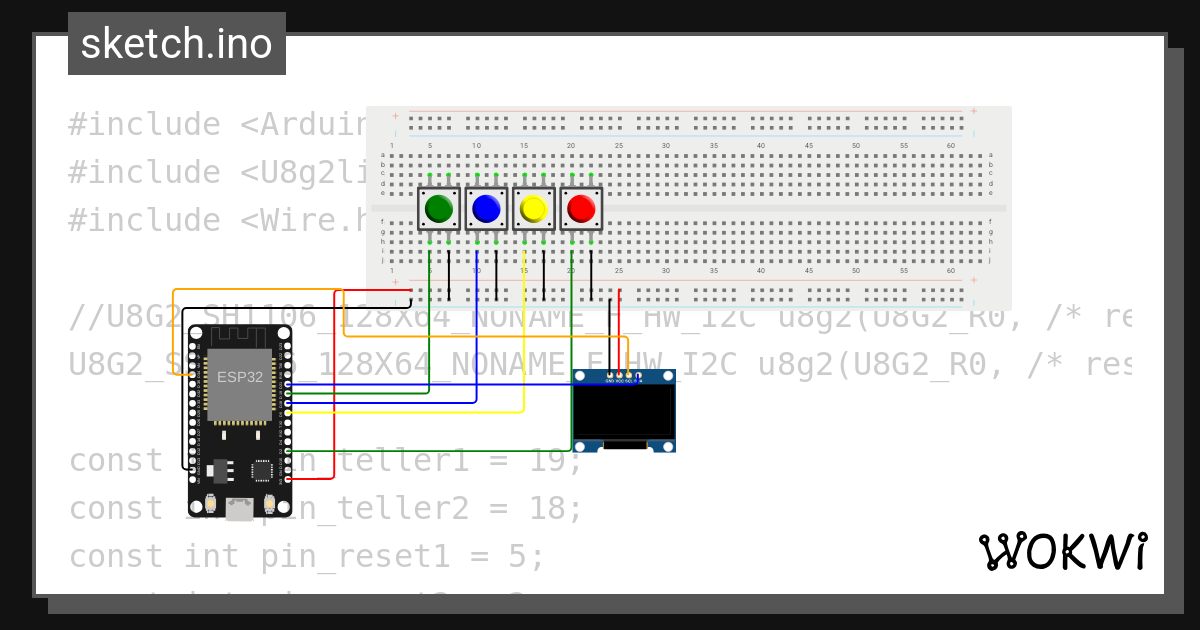 Les8teller 5 Wokwi Esp32 Stm32 Arduino Simulator