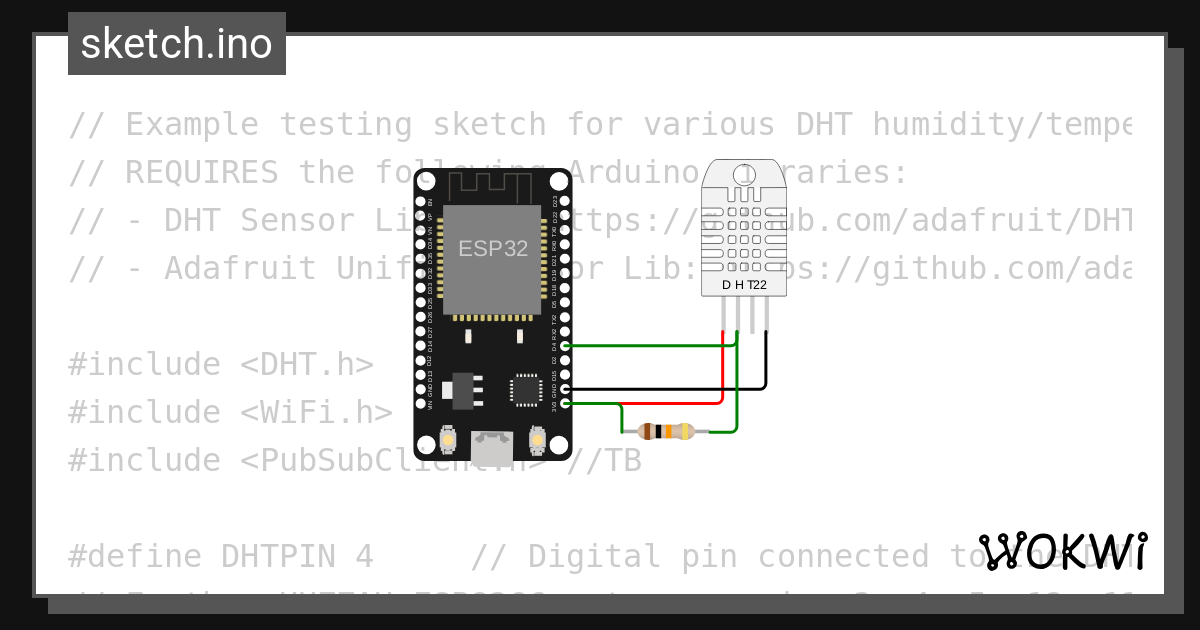 Dht11 Thingsboard Copy Wokwi Esp32 Stm32 Arduino Simulator