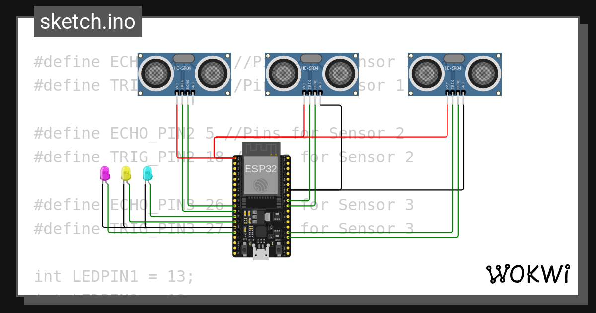 Smartparking Wokwi Esp32 Stm32 Arduino Simulator