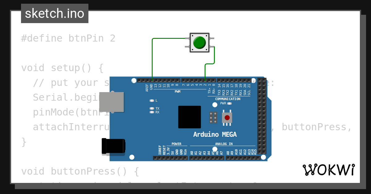 Debounce Wokwi Esp32 Stm32 Arduino Simulator