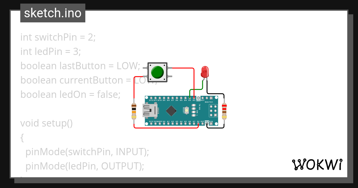 Impuls counter 2 - Wokwi ESP32, STM32, Arduino Simulator