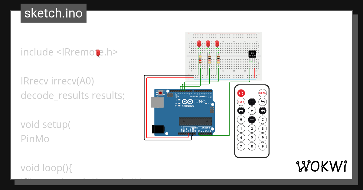 пульт Wokwi Esp32 Stm32 Arduino Simulatorenc 7236