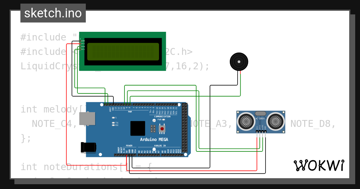 Estacionamiento 20 Wokwi Esp32 Stm32 Arduino Simulator 7637