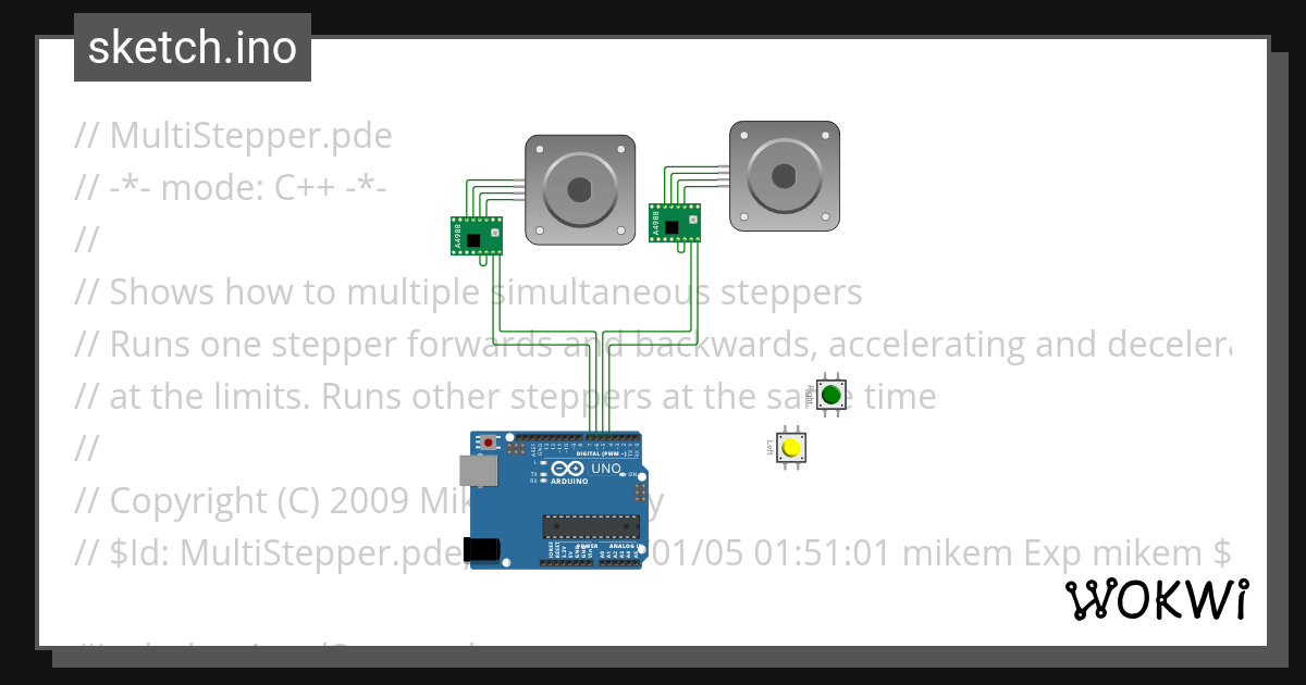 stepper-with-TURNS COUNTER - Wokwi ESP32, STM32, Arduino Simulator