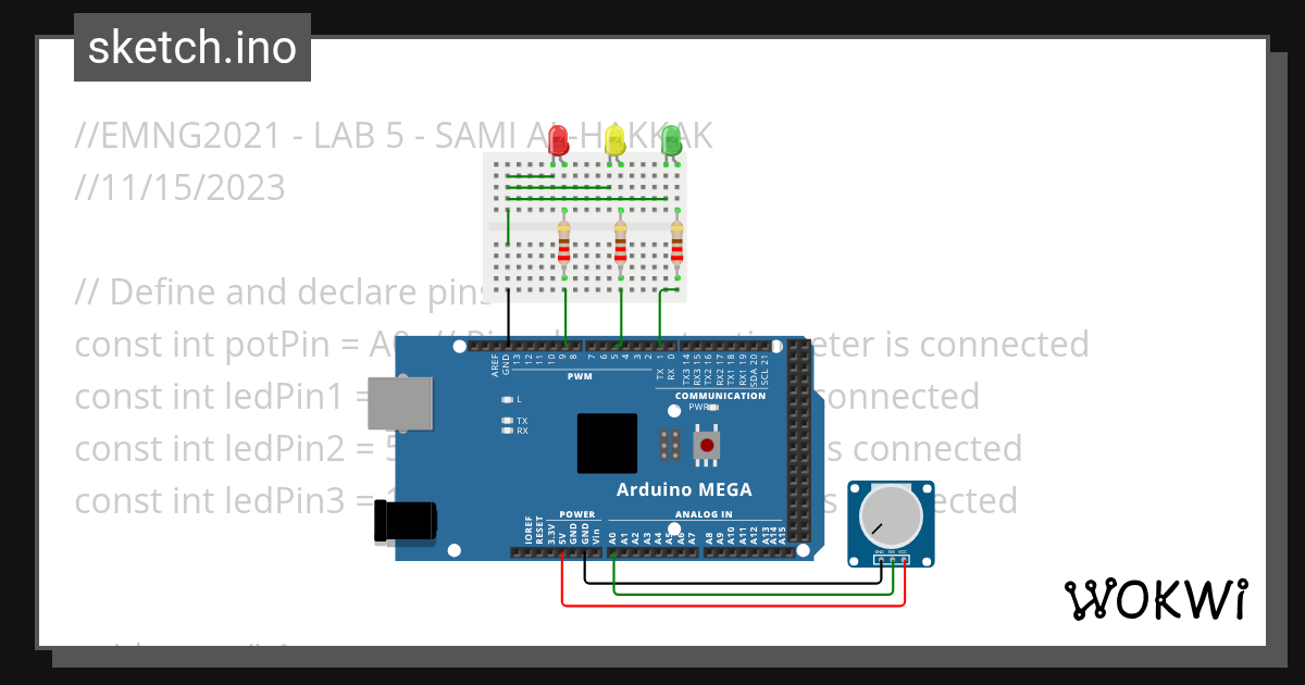 ASD - Lab5 - Wokwi ESP32, STM32, Arduino Simulator