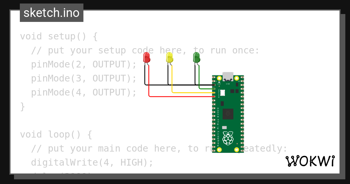 Program10 Rasberry Pi Wokwi Esp32 Stm32 Arduino Simulator 2634