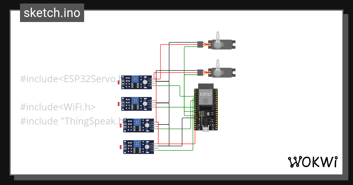 wifi seguidor Copy 1 Copy - Wokwi ESP32, STM32, Arduino Simulator