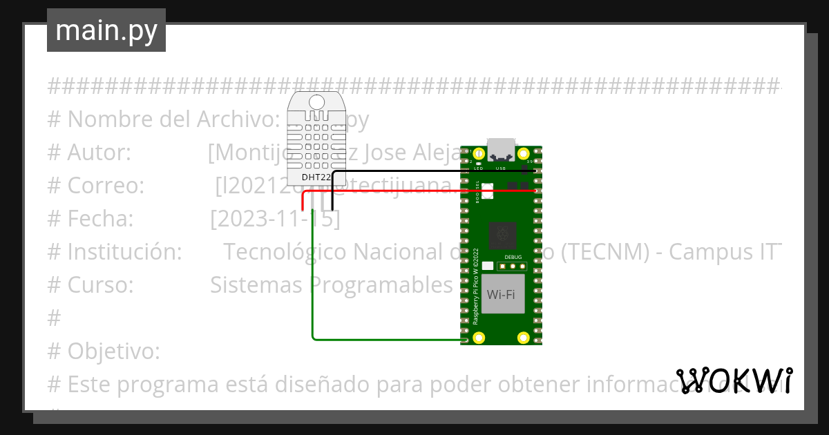 Pi Pico W Weather Wokwi Esp32 Stm32 Arduino Simulator