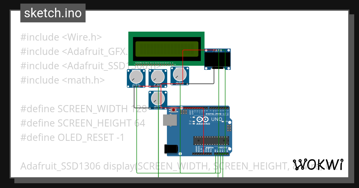 3d digitizer arm - Wokwi ESP32, STM32, Arduino Simulator