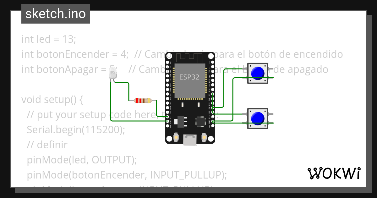 R1/Unidad2 - Wokwi ESP32, STM32, Arduino Simulator