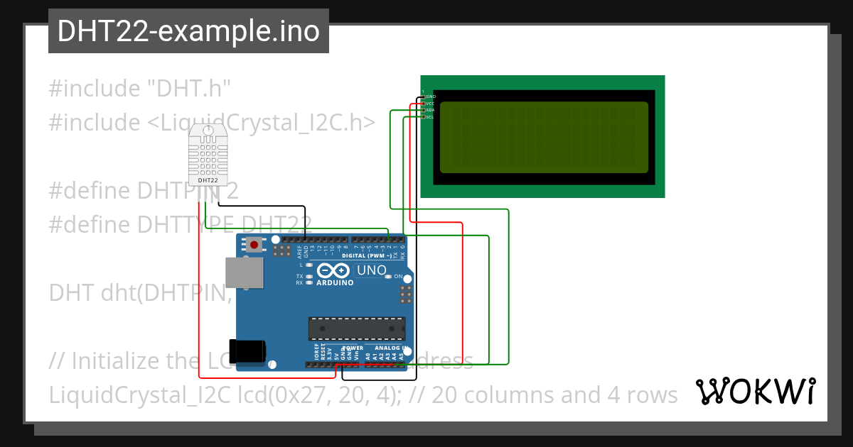 DHT22-example.ino tem - Wokwi ESP32, STM32, Arduino Simulator