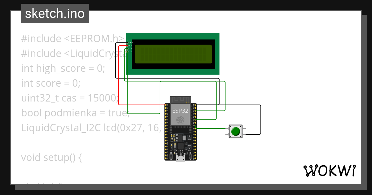 Pisomka Wokwi Esp32 Stm32 Arduino Simulator 2897