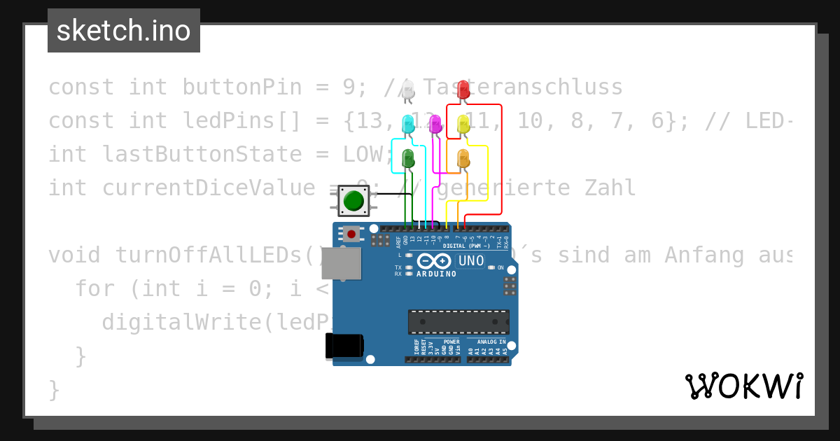 Würfelprojekt Von Leon Sch Copy Wokwi Esp32 Stm32 Arduino Simulator