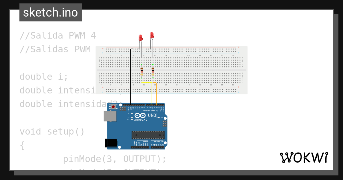 Salidas Pwm 4 Wokwi Esp32 Stm32 Arduino Simulator