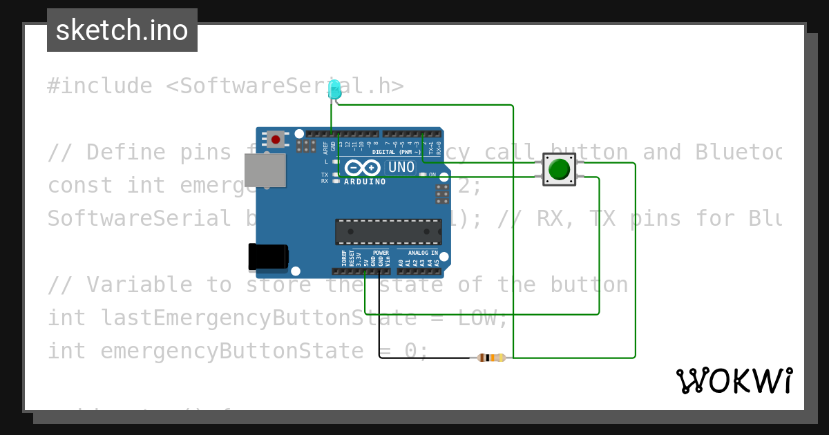 Emergency Call Copy Wokwi Esp32 Stm32 Arduino Simulator