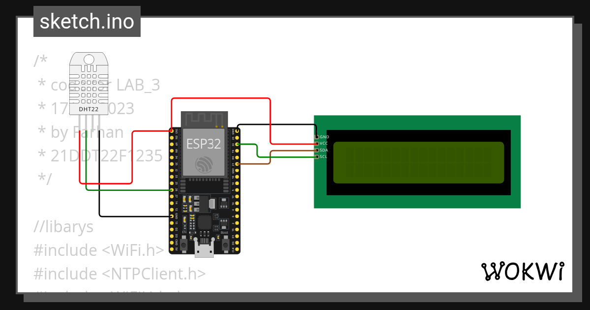 lab 3_21DDT22F1235 - Wokwi ESP32, STM32, Arduino Simulator