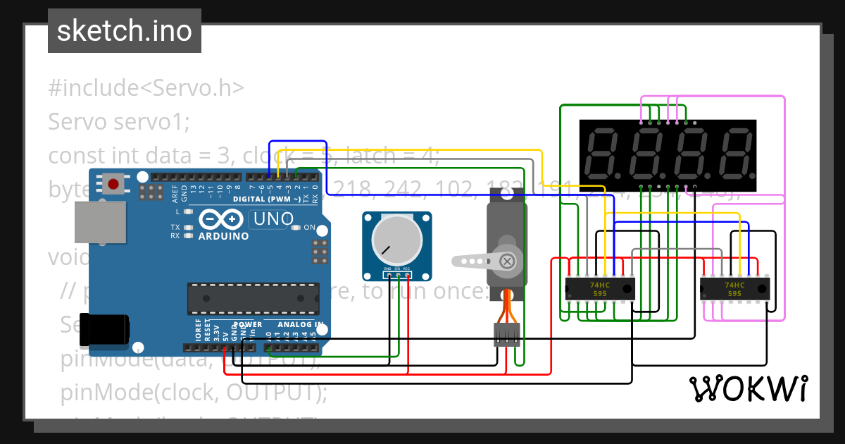 Semana 13 Servo4 Wokwi Esp32 Stm32 Arduino Simulator 