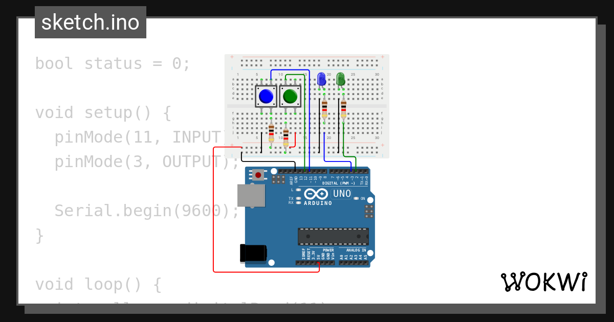2biru Wokwi Esp32 Stm32 Arduino Simulator