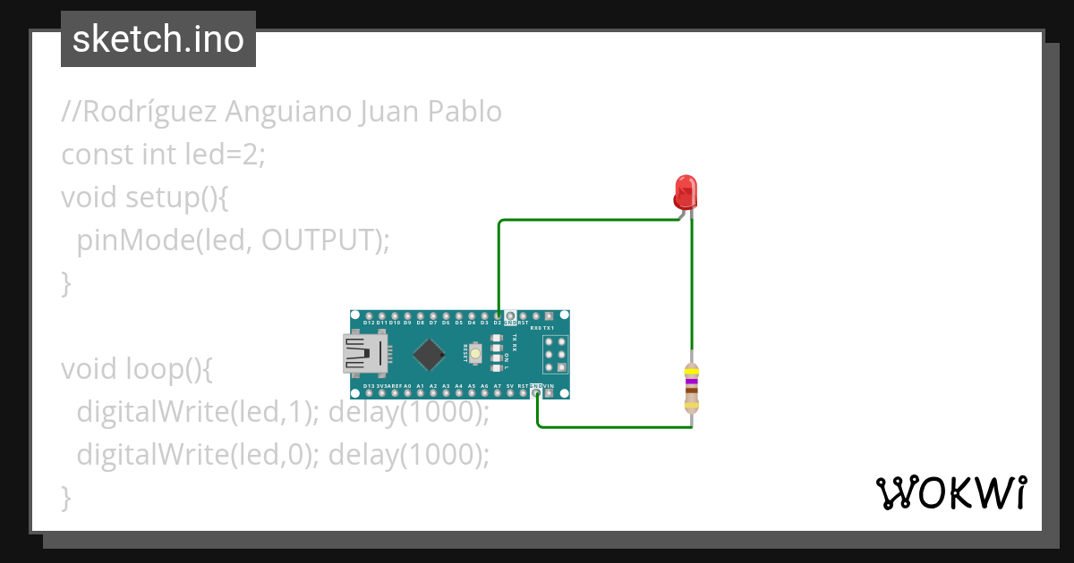 Rodríguez Anguiano Juan Pablo - Wokwi ESP32, STM32, Arduino Simulator Rodríguez Anguiano Juan Pablo - Wokwi ESP32, STM32, Arduino Simulator